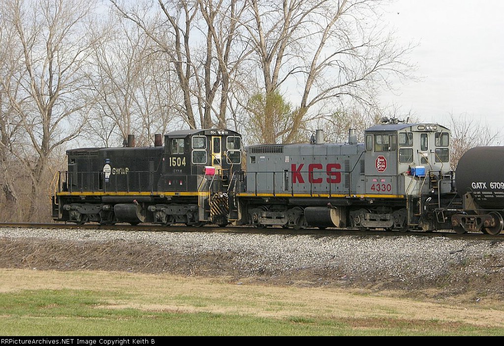 GWWR 1504 and KCS 4330